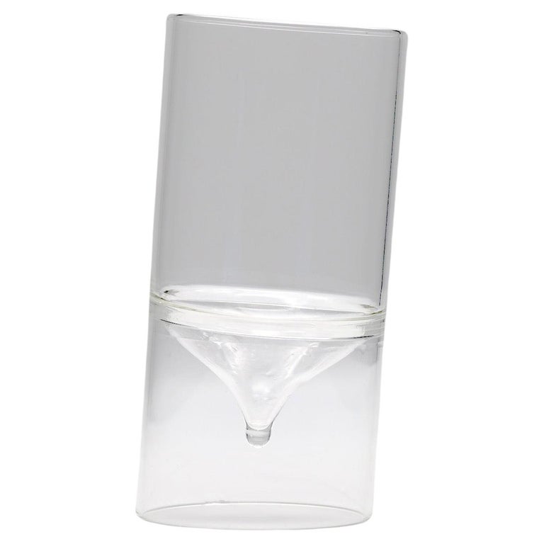 21st Century Set of 6 Glass Tumblers, Hand-Crafted, Kanz Architetti For ...