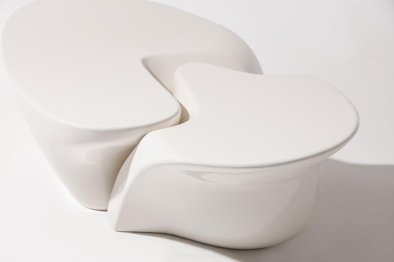 Modern Nature inspired Shape of Love Table by Daeun Kim Organic Curves ...