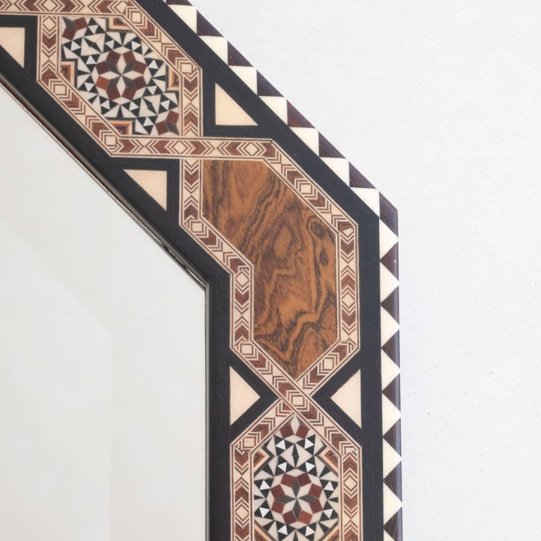 21st Century Spanish Inlaid Marquetry 'Taracea' Mirror Inspired by the ...