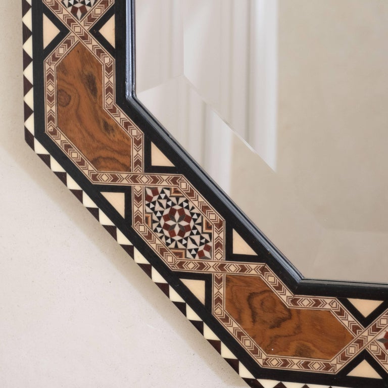 21st Century Spanish Inlaid Marquetry 'Taracea' Mirror Inspired by the ...