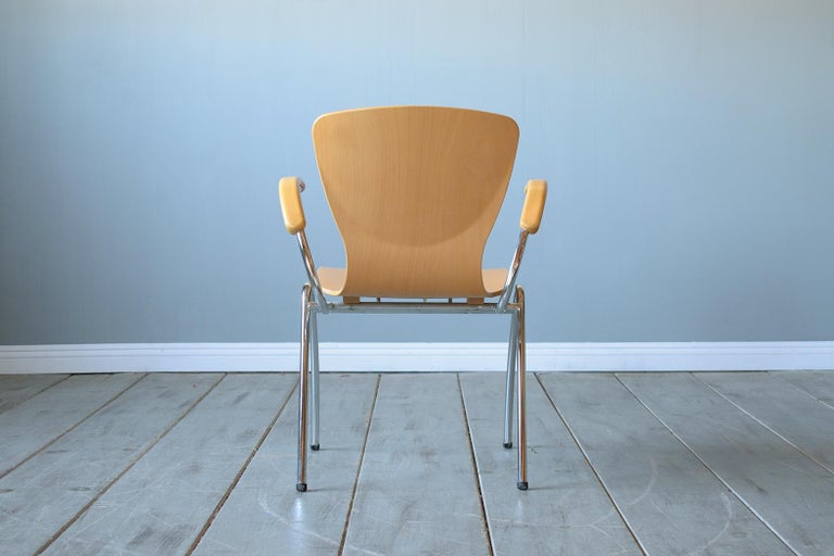 21st Century Stackable Modern Dining Chairs For Sale at 1stDibs