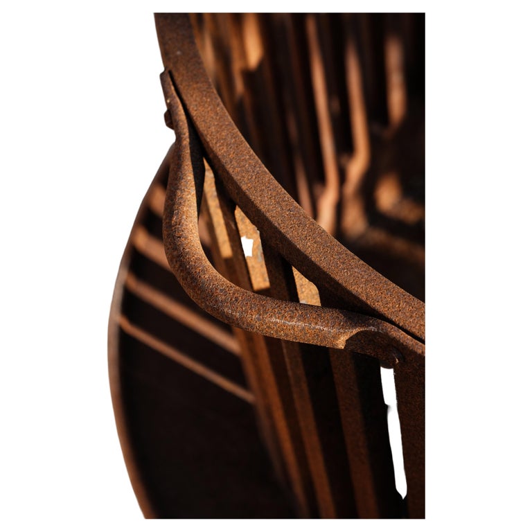 21st Century Steel Circular Fire Grate, The Round Grate at 1stDibs