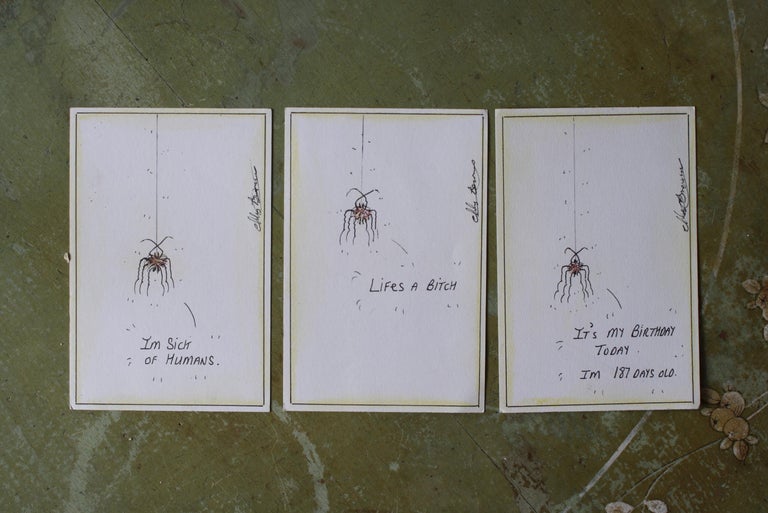 21st Century Surreal Charles Bronson Postcard Drawings Paintings ...