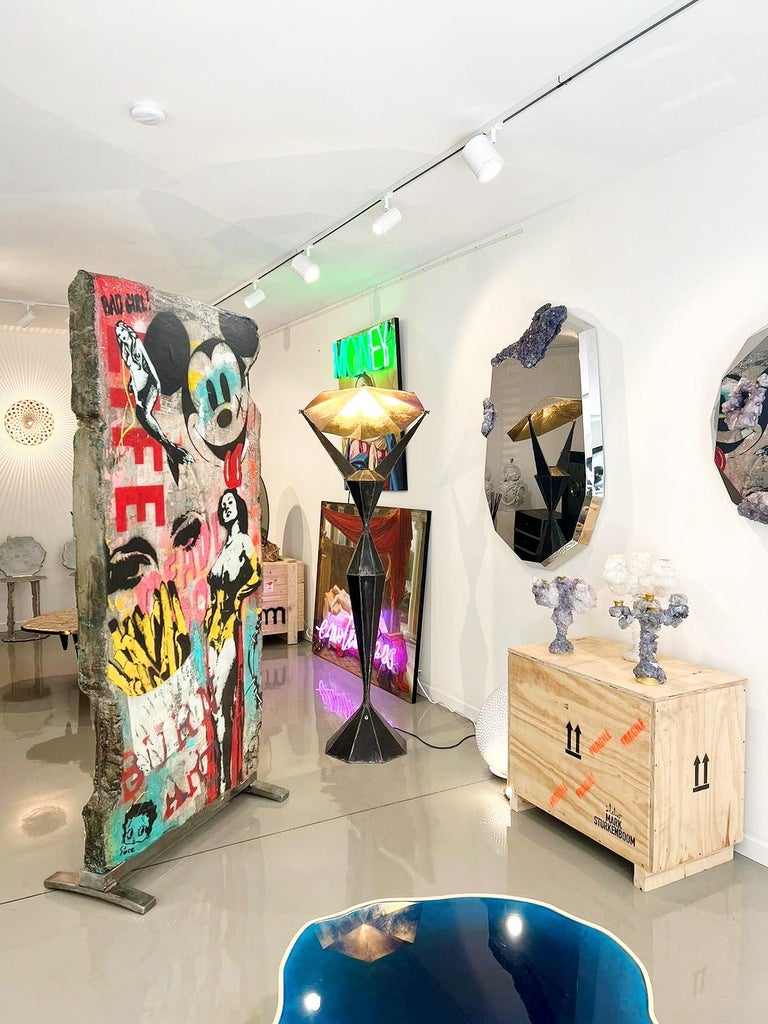 21st Century Unique Mix Material Life Berlin Wall by Puce Made in ...