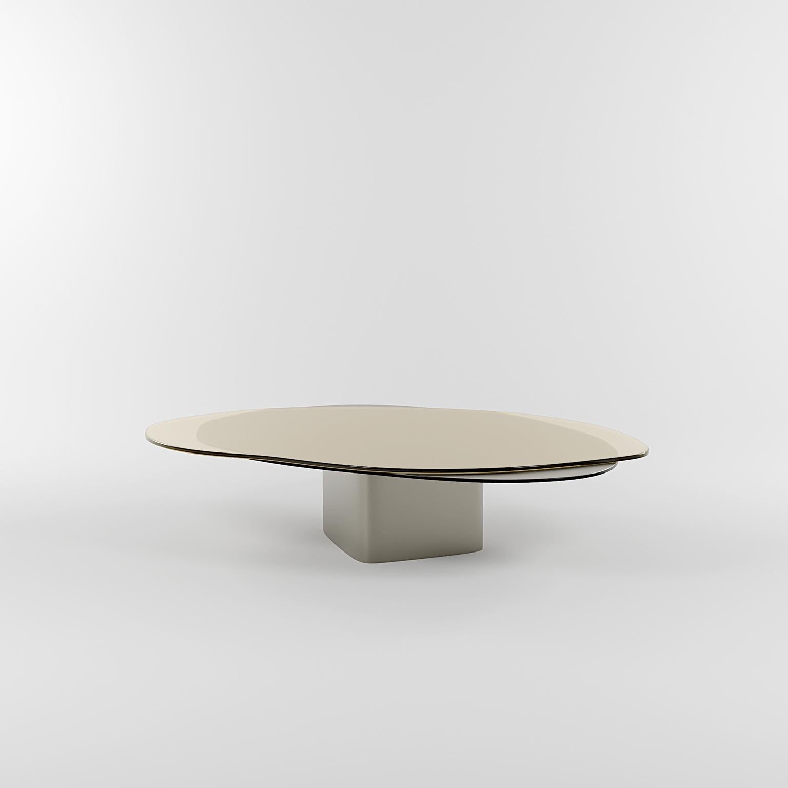 21st Century Vs Low Cast Silvered Nickel Nesting Coffee Tables by ...