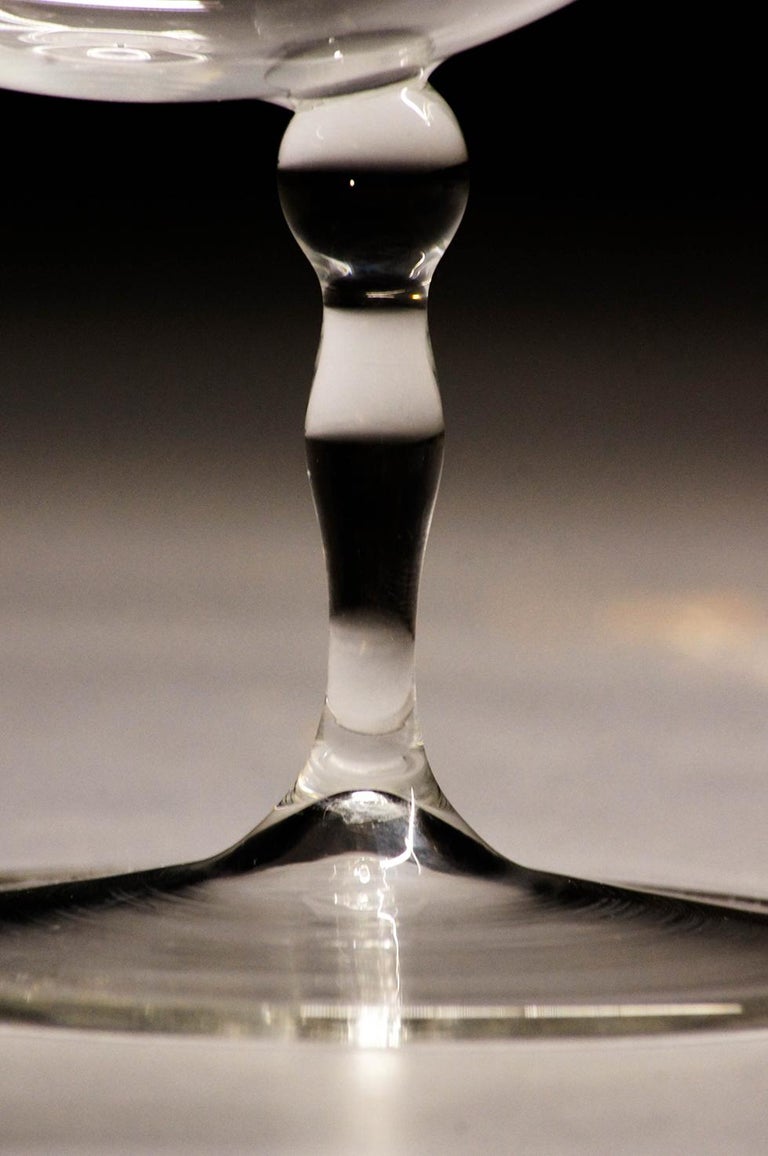 21st Century Wine Glass, Handcrafted, Mouth-Blown, Trasparent, Kanz ...