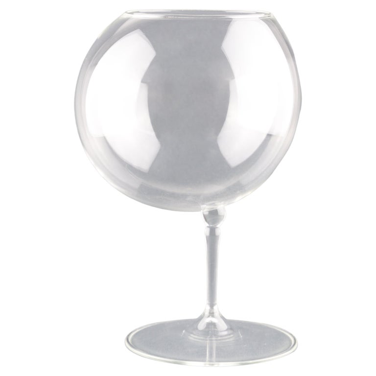 21st Century Wine Glass, Bubble XL, Mouth-Blown, Trasparent, Kanz ...