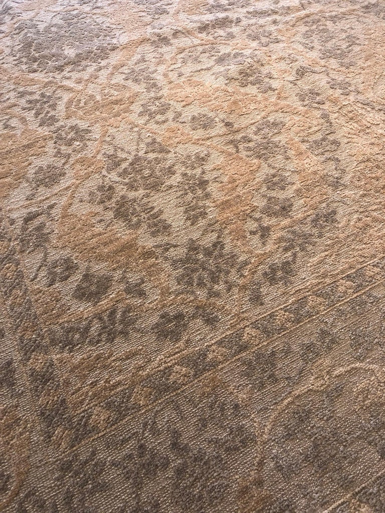 21st Century Yellow and Green Turkish Dafne Contemporary Rug, 2021 For ...