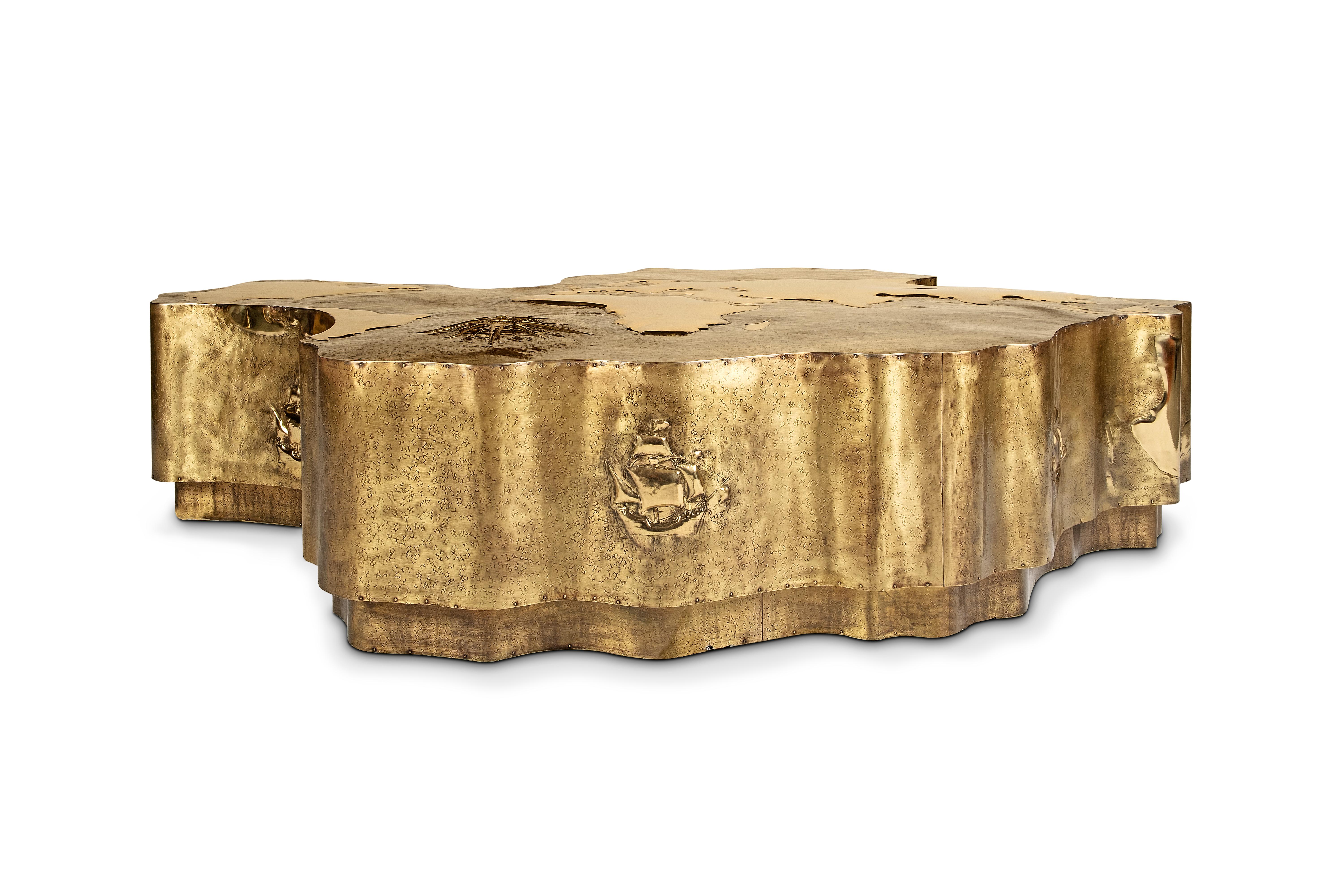 21st Horizon Discovery Center Table Wood For Sale at 1stDibs