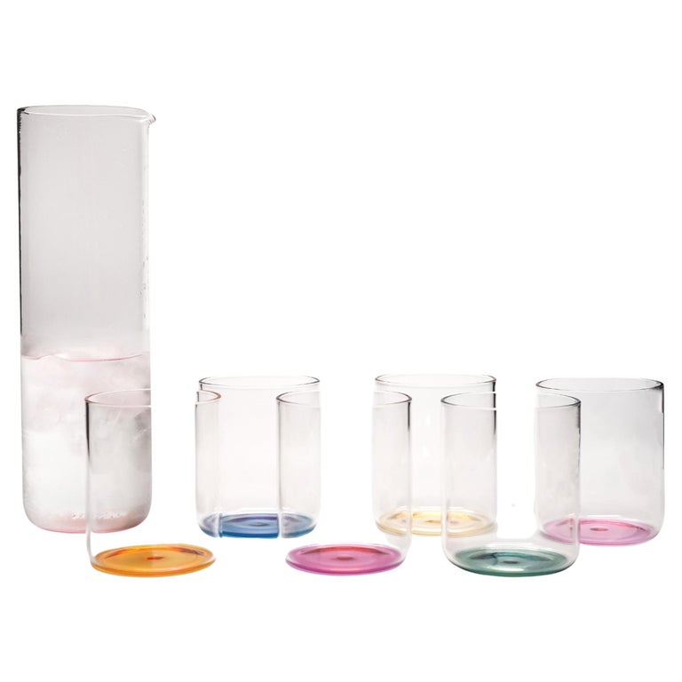 21st Century, Carafe and Glass Set, Multicolor, Handmade, Kanz For Sale ...