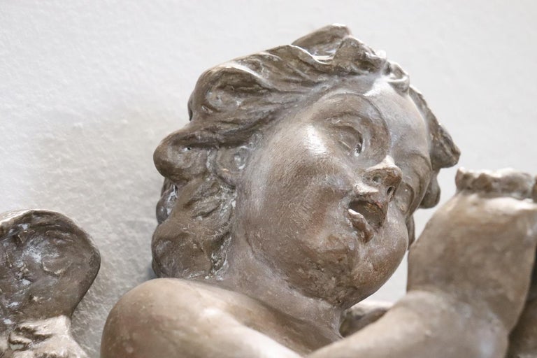 21th Century Italian Pair of Cherubs For Sale at 1stDibs
