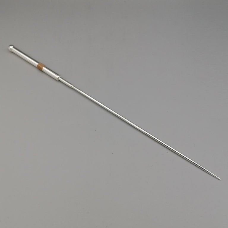 21th Century Italian Sterling Silver and Wood Conductor' Baton For Sale ...