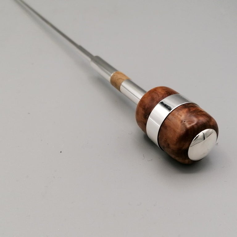 21th Century Italian Sterling Silver and Wood Conductor' Baton For Sale ...