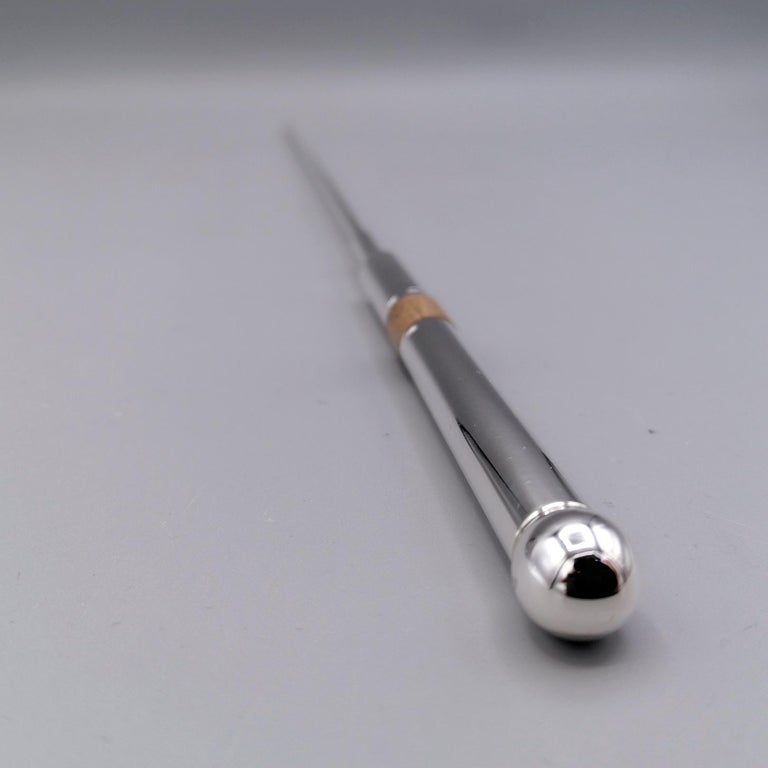 21th Century Italian Sterling Silver and Wood Conductor' Baton For Sale ...