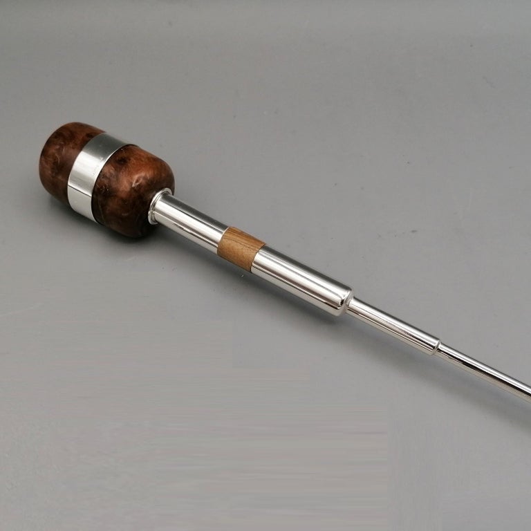 21th Century Italian Sterling Silver and Wood Conductor' Baton For Sale ...