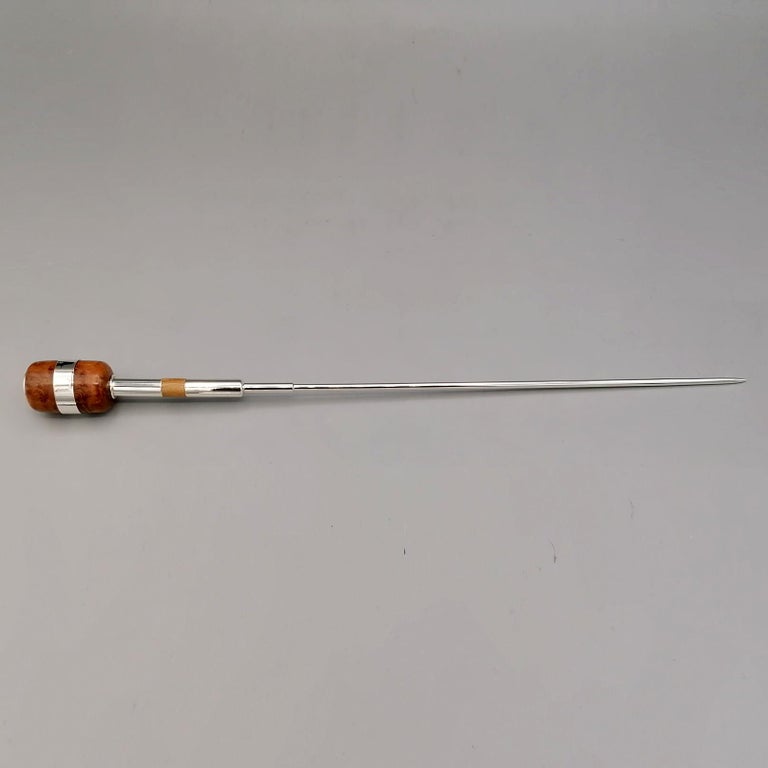 21th Century Italian Sterling Silver and Wood Conductor' Baton For Sale ...
