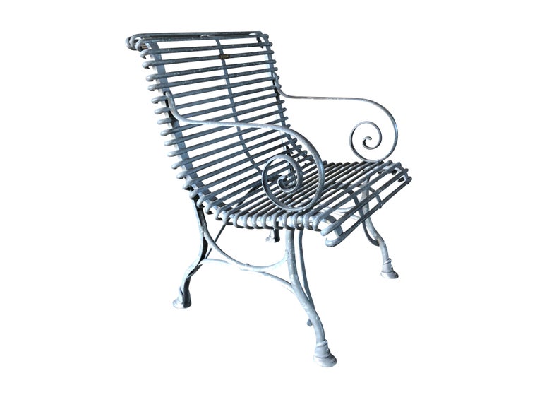 21st Century Saint Nicholas Chair, French Metal Armchair For Sale at ...
