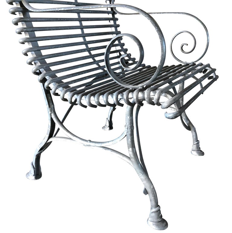 21st Century Saint Nicholas Chair, French Metal Armchair For Sale at ...