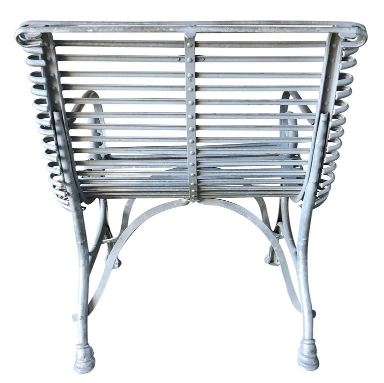 21st Century Saint Nicholas Chair, French Metal Armchair For Sale at ...