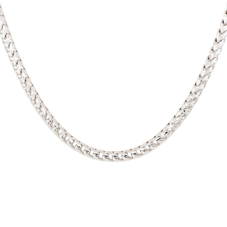 22 Inch 4 Millimeter Men's Franco Chain 10 Karat In Stock For Sale at ...