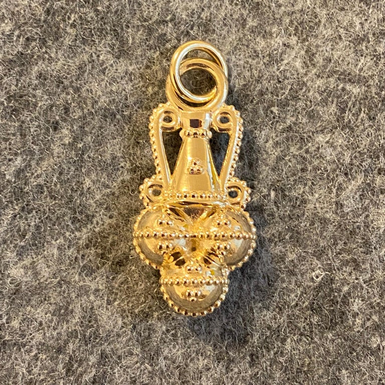 22 Karat Gold Amphora Pendant by Romae Jewelry - Inspired by Ancient ...