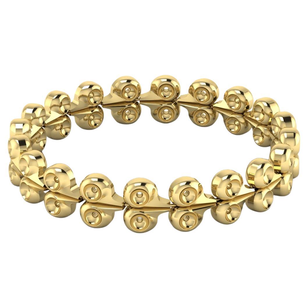 22 Karat Gold Bangle Bracelet For Sale at 1stDibs | romae jewelry ...