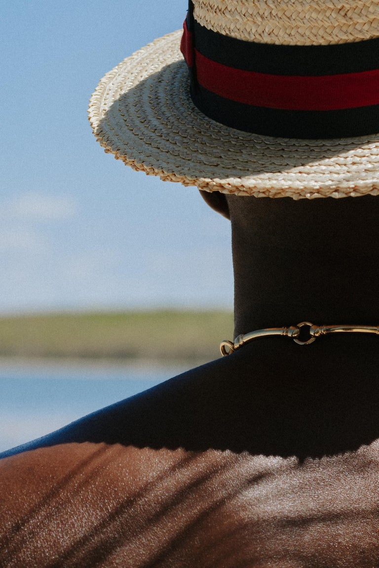 22 Karat Gold Vermeil Senelagos Choker by Chee Lee Designs For Sale at ...