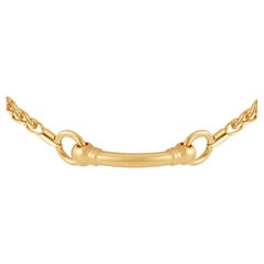 22 Karat Gold Vermeil Senelagos Matte Bar Choker by Chee Lee Designs ...