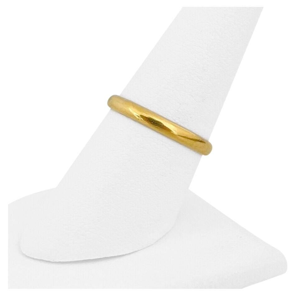 22 Karat Gold Vermeil Puffy Washer Ring For Sale at 1stDibs