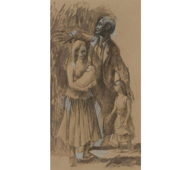 Frank Joseph Archer - Frank Joseph Archer (1912-1995) RWS - 1938 Pen ...