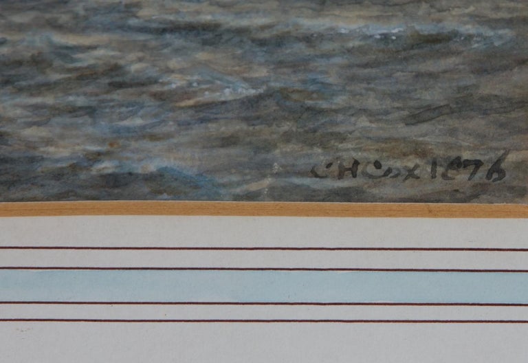 Charles Hudson Cox - Charles Hudson Cox (1829-1901) - 1876 Watercolour ...