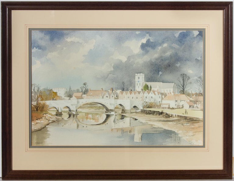 John Chisnall - John Chisnall (b.1943) - 20th Century Watercolour ...