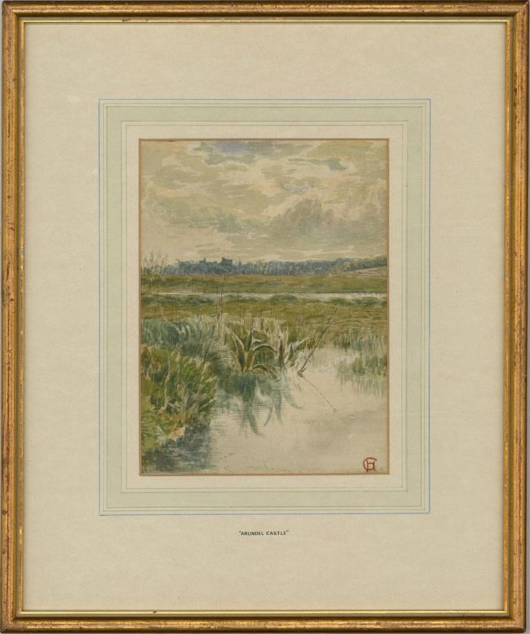 Harry Goodwin – Harry Goodwin (ca. 1840-1925) – Aquarell des frühen 20 ...
