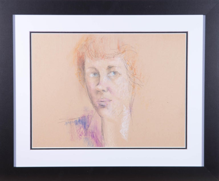 Peter Collins ARCA - Peter Collins ARCA - 20th Century Pastel, Woman ...