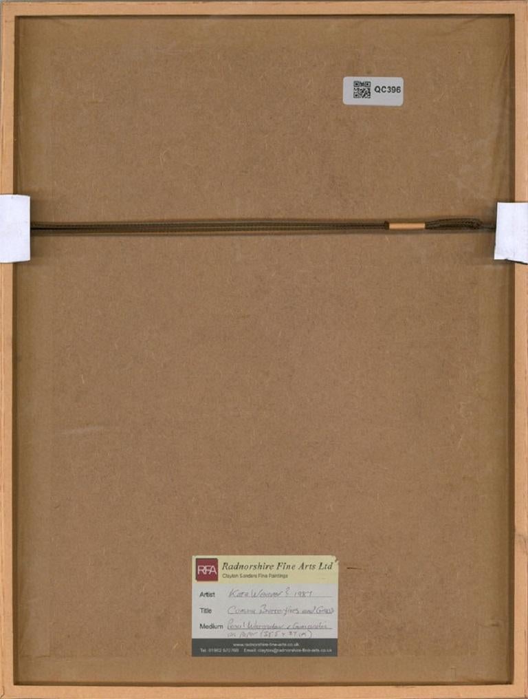 Kate Weaver - Kate Weaver - 1987 Watercolour, Comma Butterflies and ...