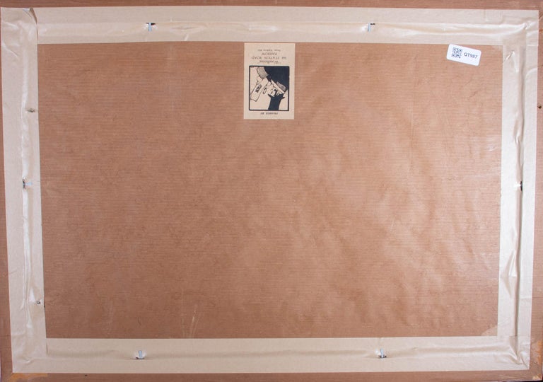 George Hunt - George Hunt - 1920 Watercolour, Landscape with Ruins and ...