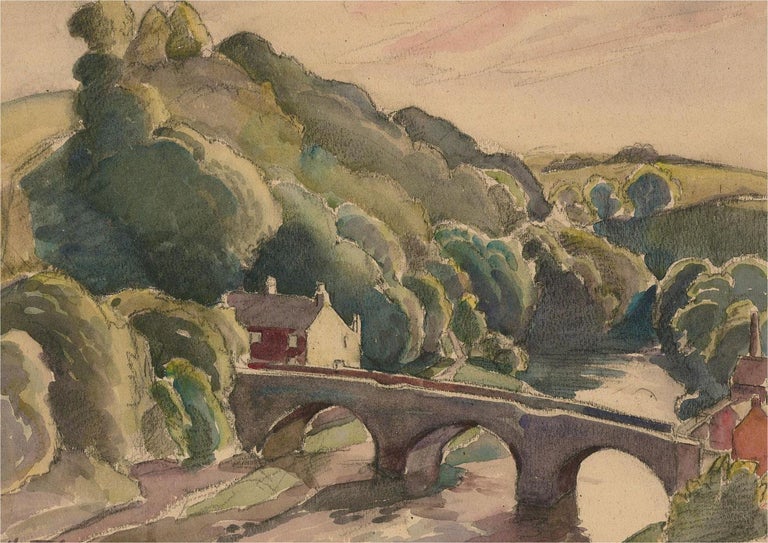 Horace Tuck - Horace Tuck (1876-1951) - Early 20th Century Watercolour ...
