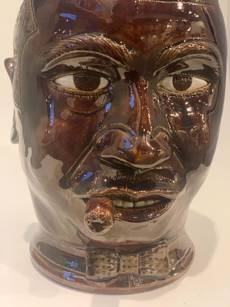 Winton & Rosa Eugene - Eugene Uncle Cig' Head Jug For Sale at 1stDibs