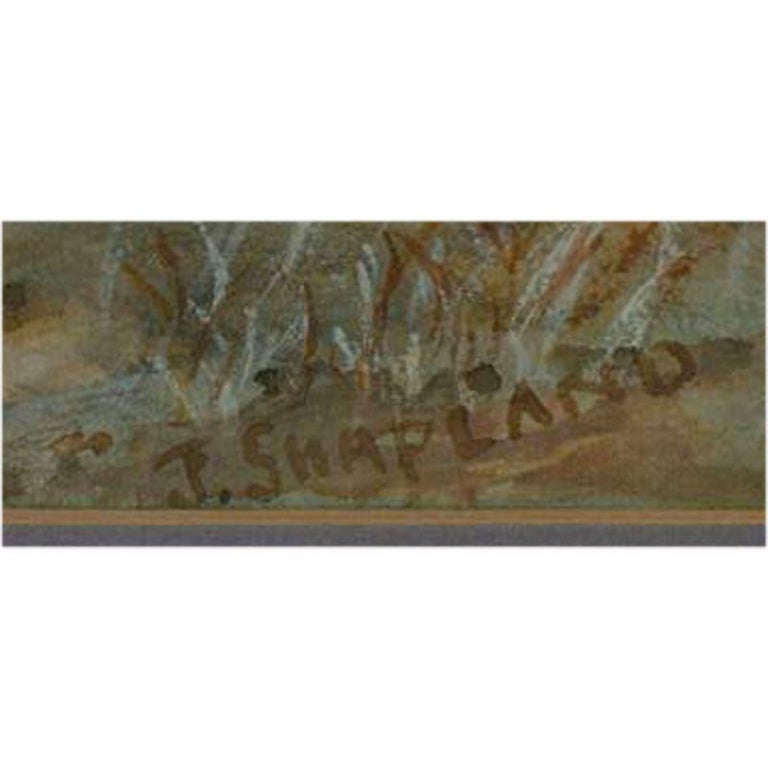 John Shapland - John Shapland (1865-1929) - Late 19th Century Watercolour, Mountain Range For ...