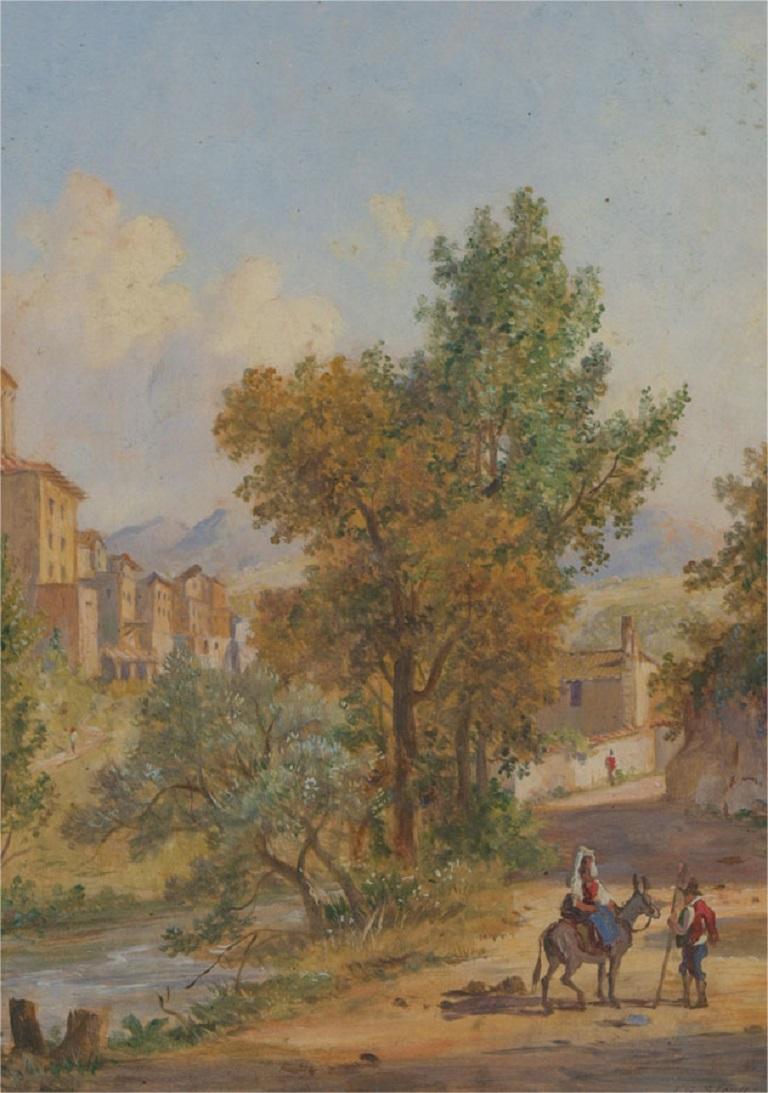 Jacob George Strutt - Jacob George Strutt (1784–1867) - 1842 Gouache ...