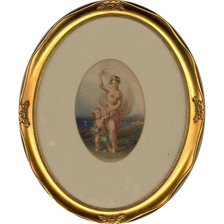 Edmund T Parris - Edmund T Parris (1793-1873) - 1842 Watercolour ...