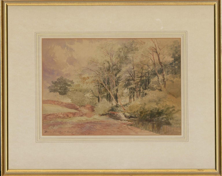 Thomas Lindsey - Thomas Lindsey (1793-1861) - 1848 Watercolour, Dulas ...