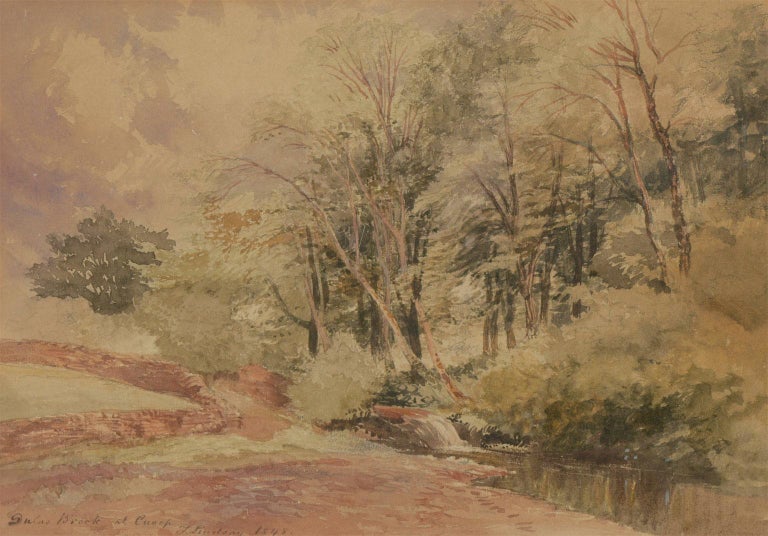 Thomas Lindsey - Thomas Lindsey (1793-1861) - 1848 Watercolour, Dulas ...