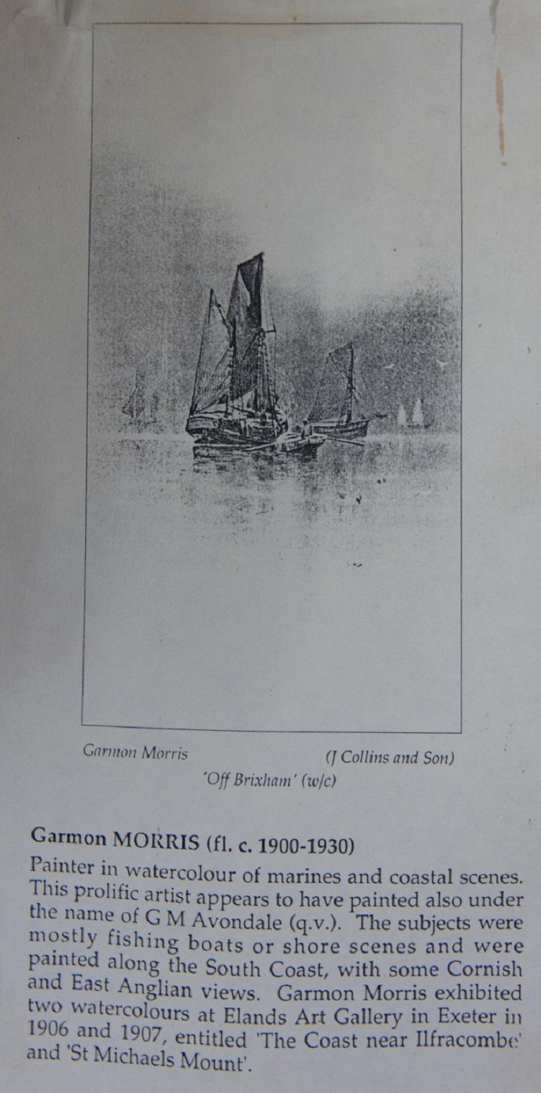 Garman Morris - Garman Morris (act.1900-1930) - Signed Early 20th ...