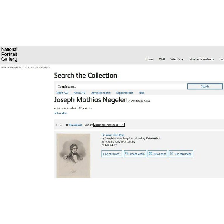 Joseph Mathias Negelen - Joseph Mathias Negelen (1792-1870) - 1833 ...