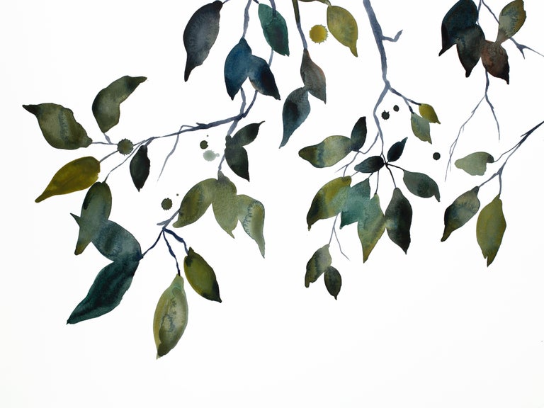 Elizabeth Becker - Branch Study No. 32, Original Minimalist Botanical ...