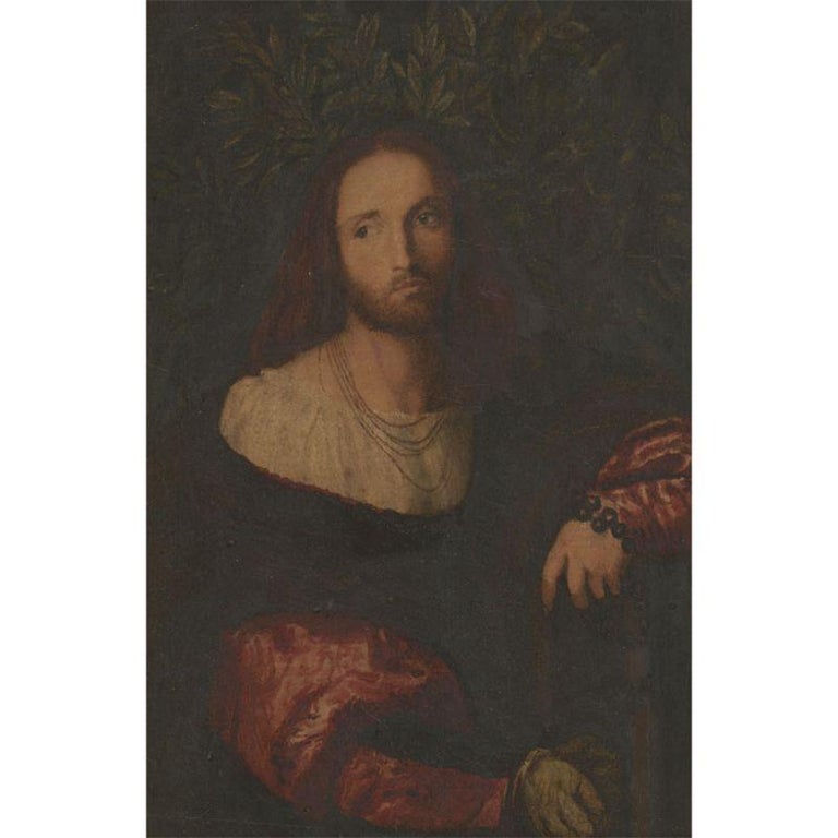 After Palma Vecchio - Fine Early 20th Century Watercolour, Portrait of ...
