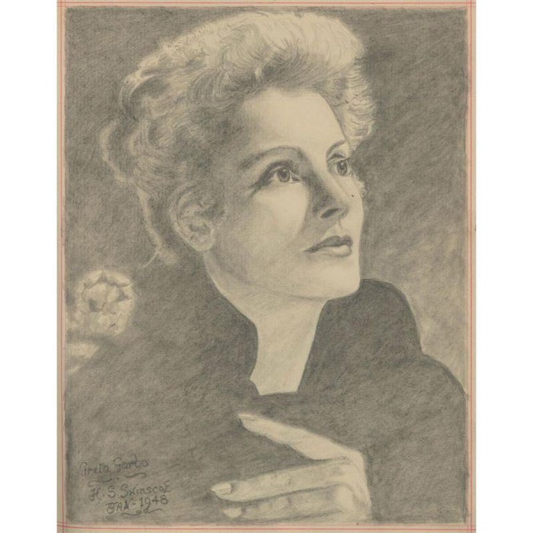 H.E. Swinscoe - H.E. Swinscoe - 1947 Sketchbook, Hollywood Stars For ...