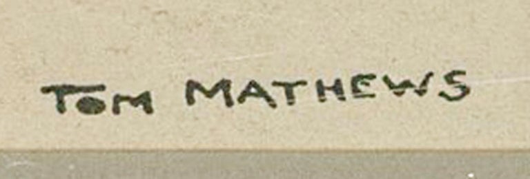 Tom Mathews - Tom Mathews (1920-2000) - Signed 20th Century Pastel, Unsettled Sky For Sale at ...