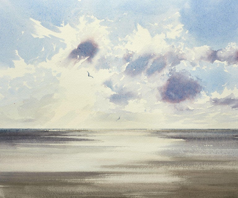 Timothy Gent - Afternoon tide, Painting, Watercolor on Paper For Sale ...